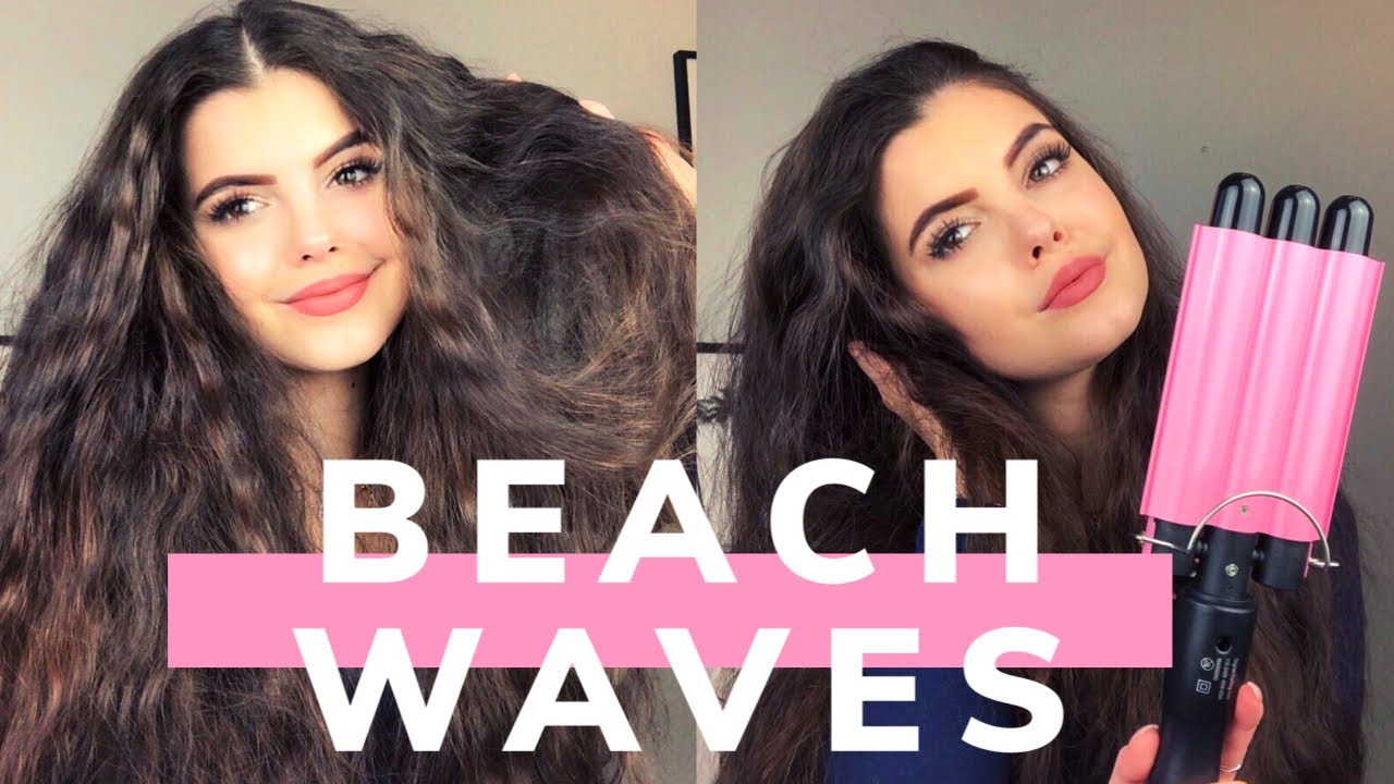 BEACH WAVES TUTORIAL | AMAZON WELLENEISEN | Lara Benjamina - YouTube