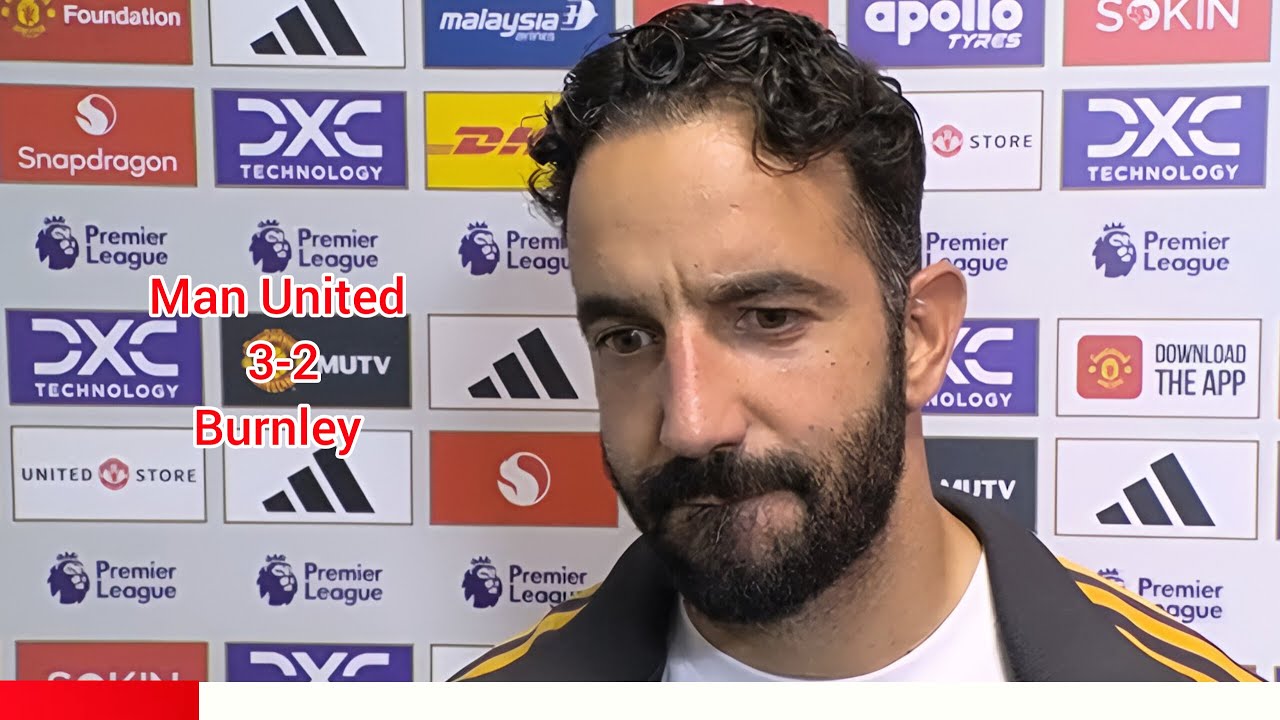 WE HAD SO MANY CHANCES TO SCORE MORE GOALS! RUBEN AMORIM REACTS TO MAN ...
