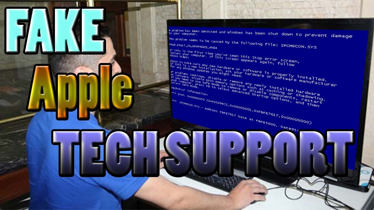 Fake Apple Support Trolling!!! - YouTube