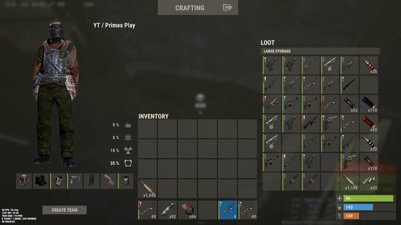 Rust PVE Zombie Mod Server ..::Stream By Primes Play::.. - YouTube