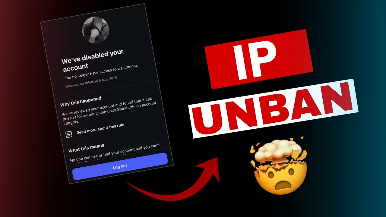 How to fix IP ban instagram || IP ban solution || #instagram #youtube # ...