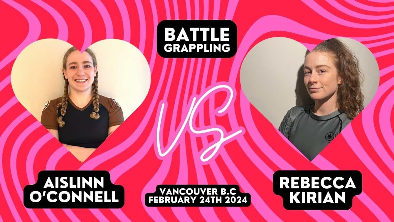 Battle Grappling 9 Womens 155 Semifinals Aislinn O'Connell vs Rebecca ...