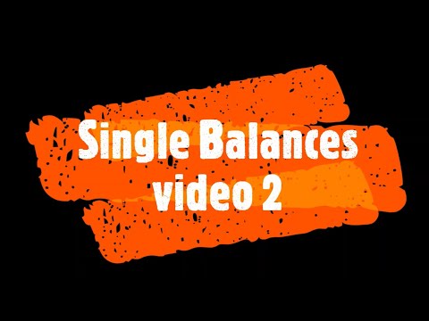 Single balances 2 - YouTube
