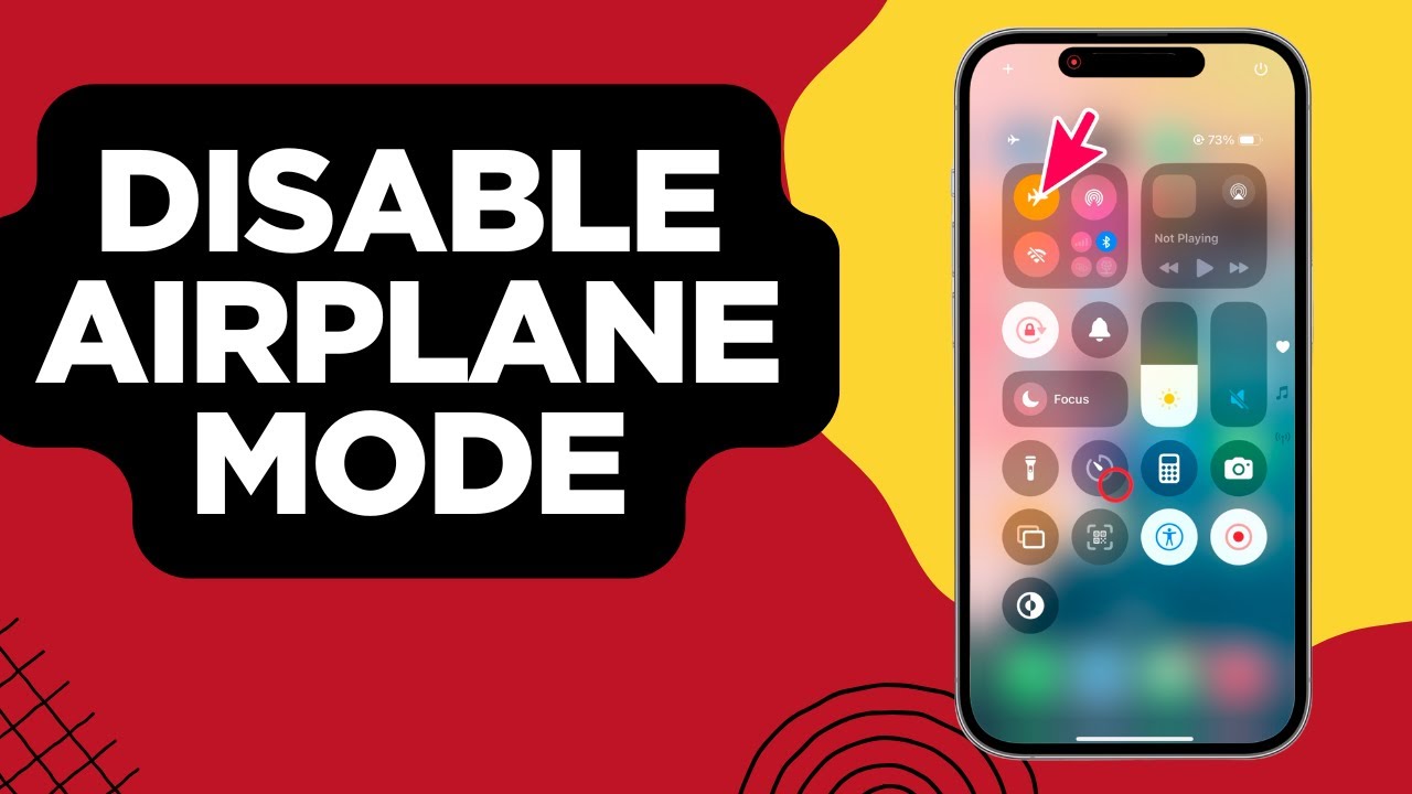 Disable Airplane Mode on iPhone – Step-by-Step Tutorial - YouTube