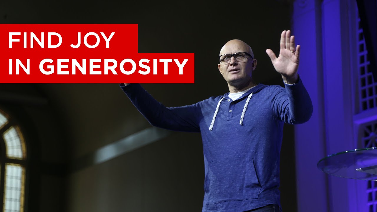 Pursuing Joy: Find Joy in Generosity (Part 8 of 8) - YouTube