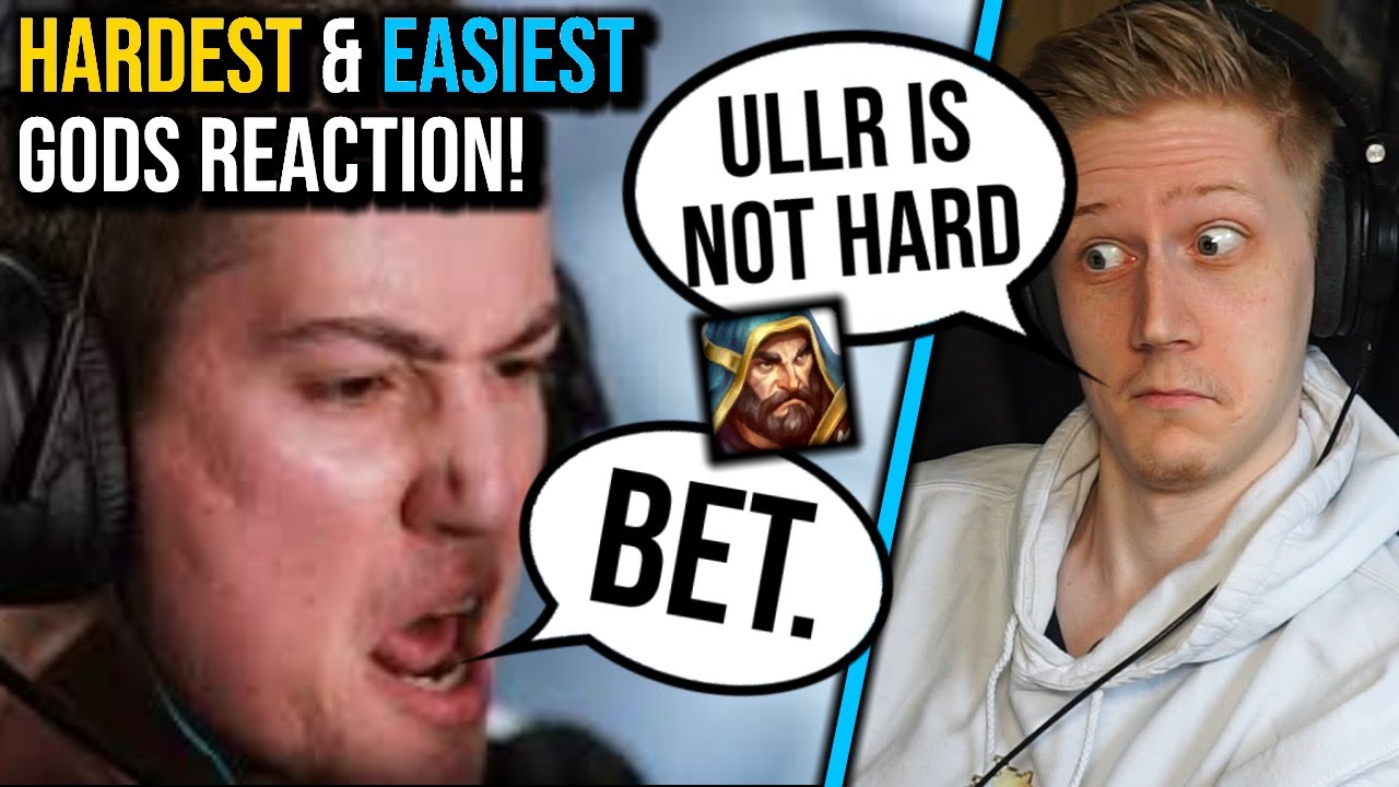 Reacting To Weak3n's Take On God Skill Ratings! - SMITE - YouTube