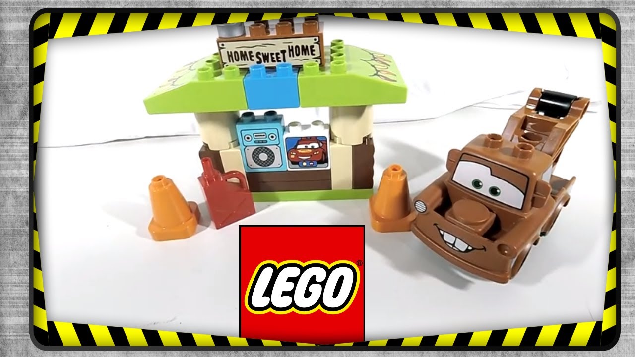 Lego Duplo 10856 Mater's Shed (music) - YouTube