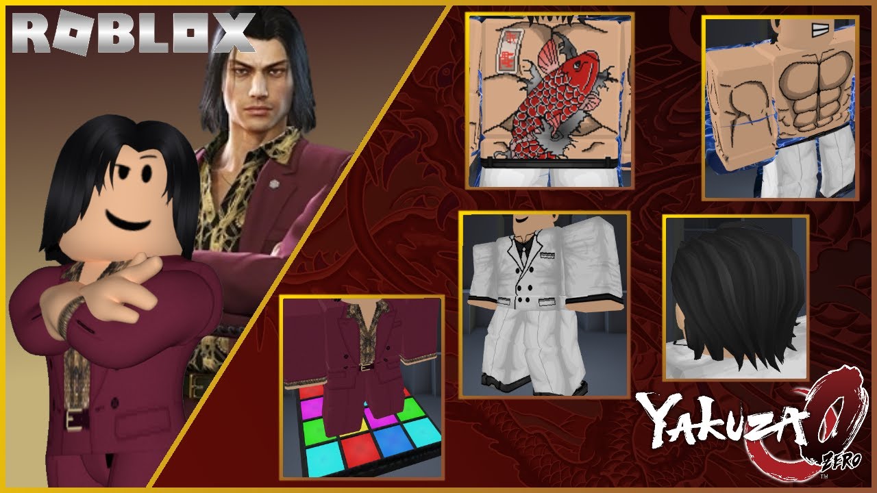 Yakuza - Akira Nishikiyama Roblox Cosplay Tutorial - YouTube