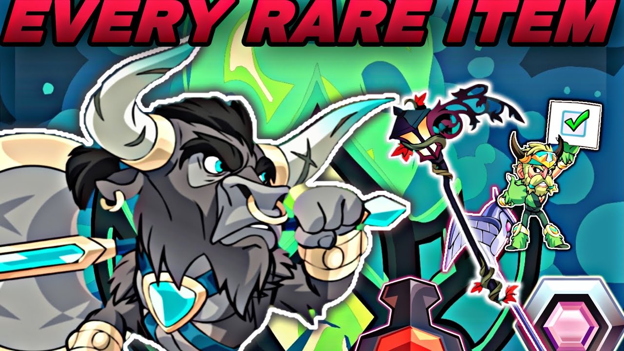 The rarest brawhalla items - YouTube