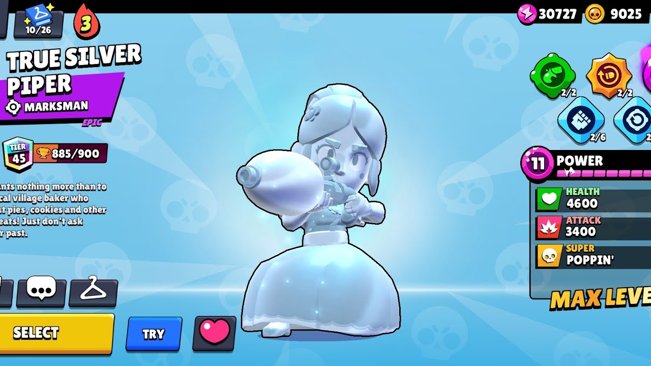 Brawl Stars | Piper - Rank 45 (Season 36) - YouTube