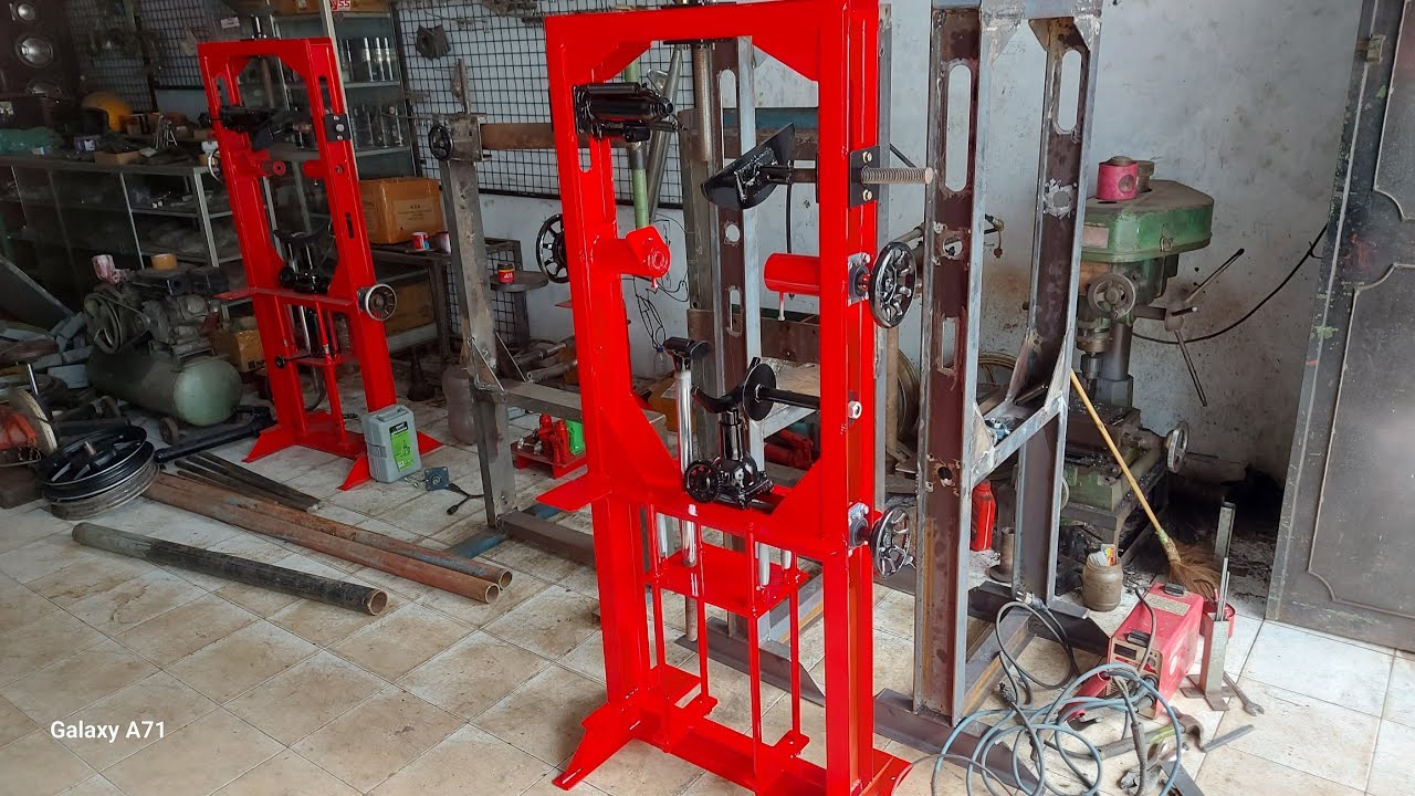 Alat pres velg motor ABC Dengan tutorial - YouTube