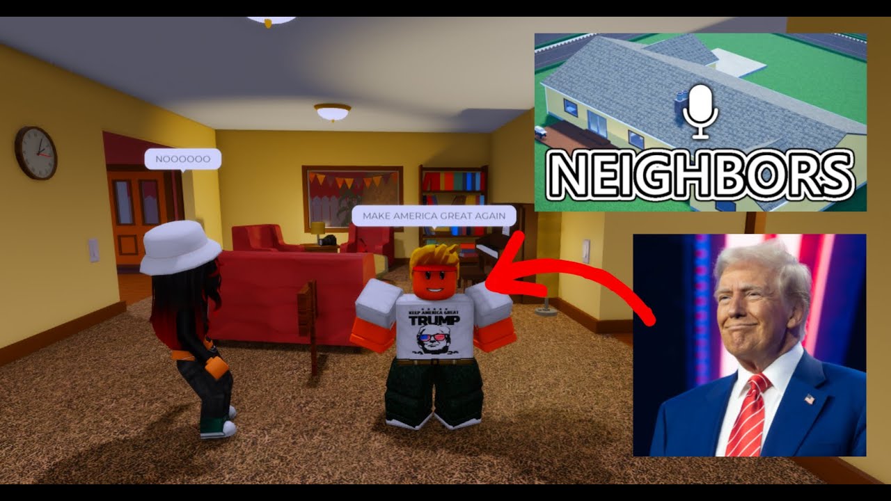 POSING AS A TRUMP SUPPORTER ON ROBLOX - YouTube
