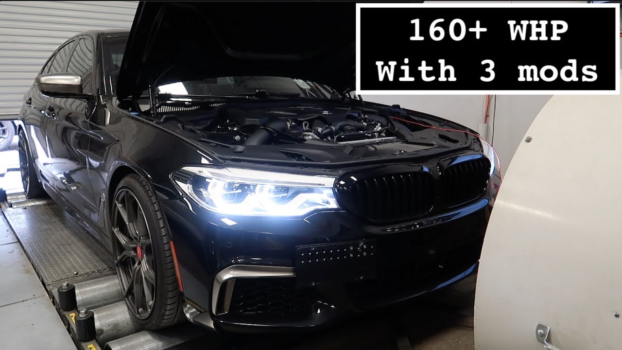 160+ WHP GAINS on a 2020 M550 - YouTube
