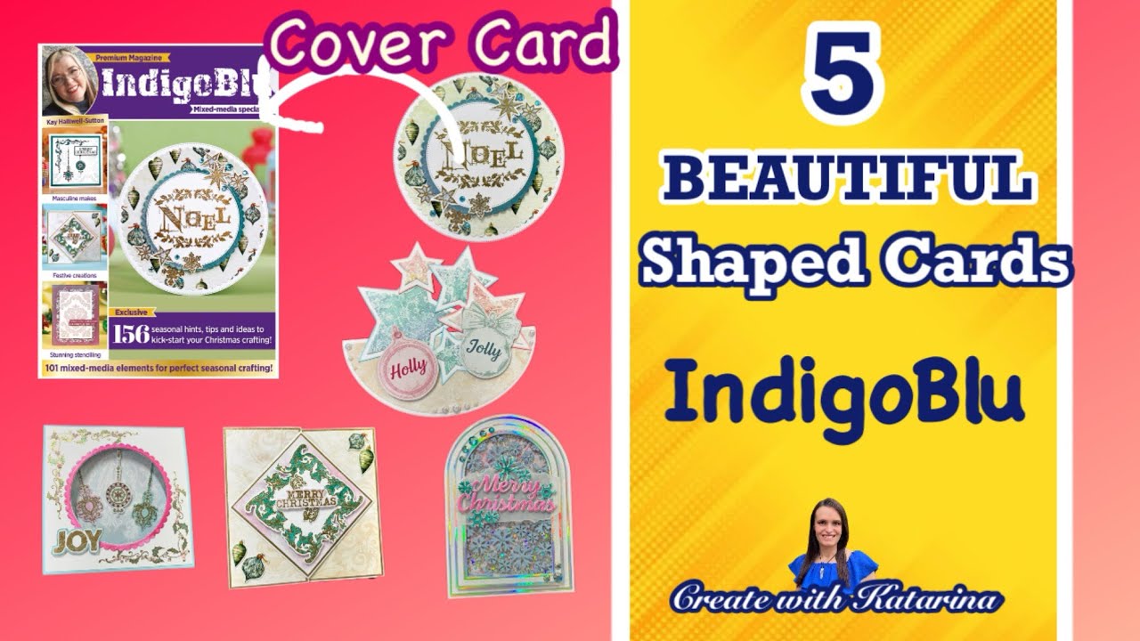 5 Beautiful Shaped & Interactive Cards 💖 IndigoBlu Magazine Box Kit ...