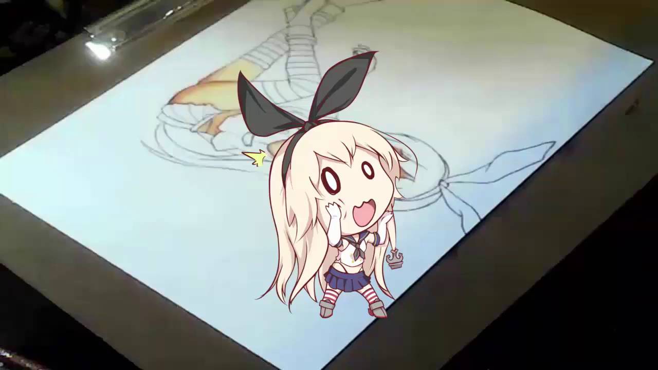Draw Shimakaze Kantai Collection - YouTube