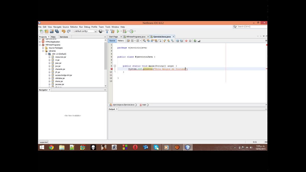 Como Usar Netbeans 8.0.1 - YouTube