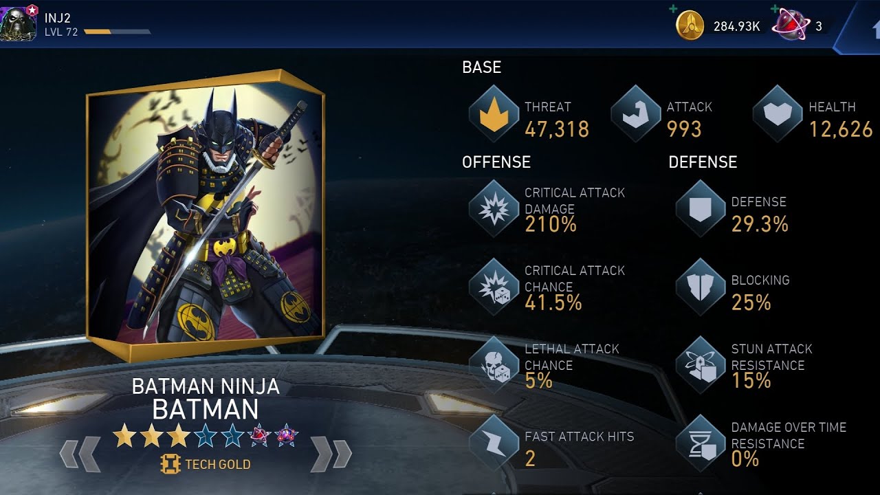 Batman Ninja BATMAN 🤩 Last pieces of Gears ☠️ InJustice 2 Mobile ...