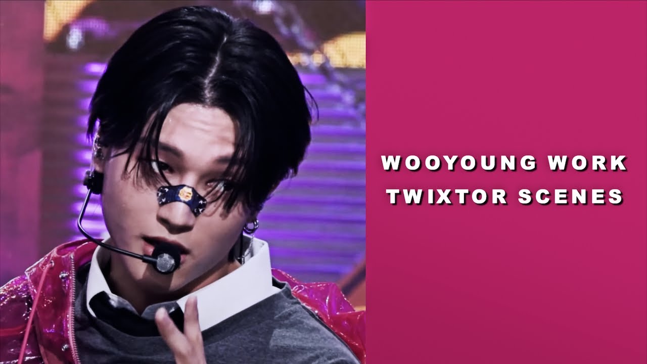 Wooyoung Work twixtor scenes [4K] - YouTube