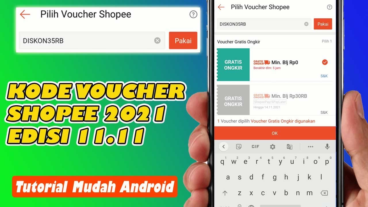 Kode Voucher Shopee 2021 Edisi 11.11 - YouTube
