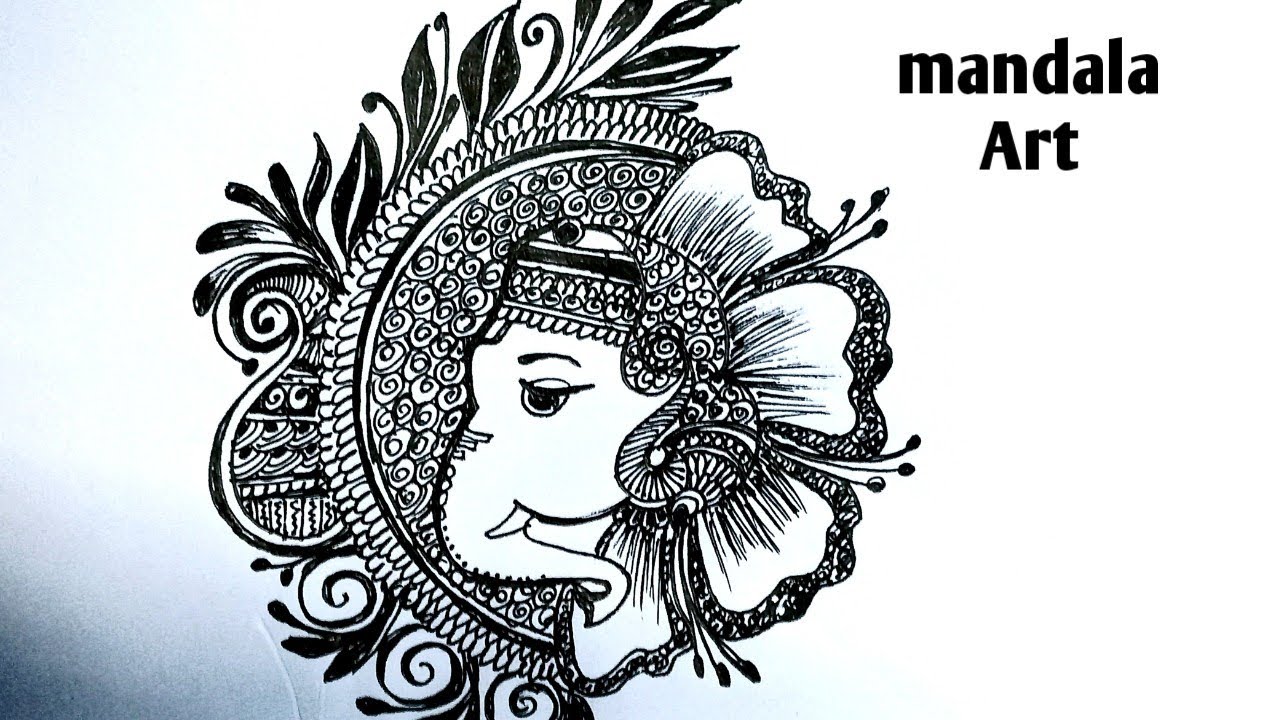 Mandala art! Ganpati design! Use for mehndi design! @learnandmasti4255 ...