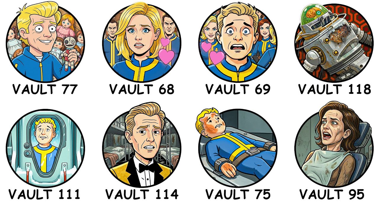 Every Vault’s Hidden Secret In Fallout Explained In 20 Minutes - YouTube