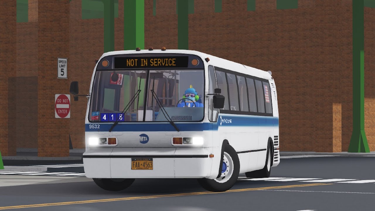 MTA 1998 Novabus RTS 9532 on route B74 to Seagate W. 37 St with ...