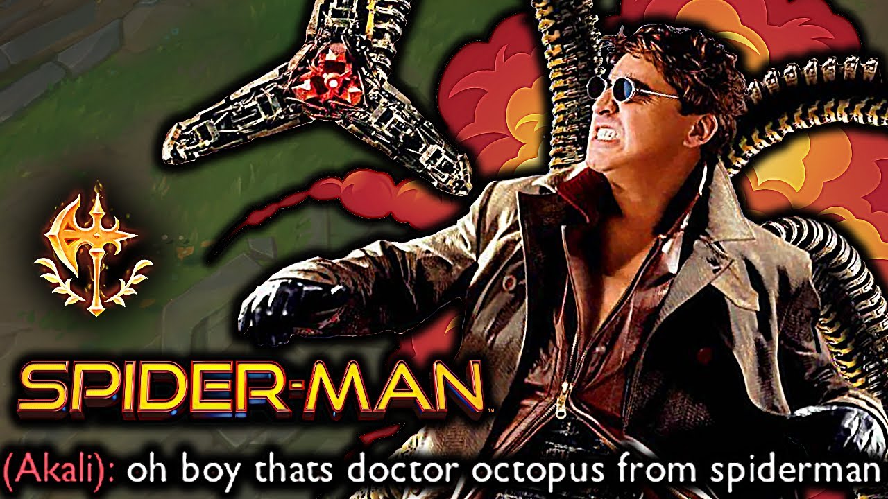 DOCTOR OCTOPUS IS IN LEAGUE OF LEGENDS NOW?? - YouTube