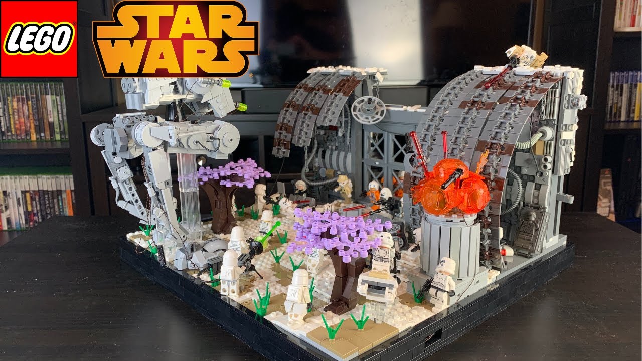 Lego Star Wars Rebel Base Attack - YouTube