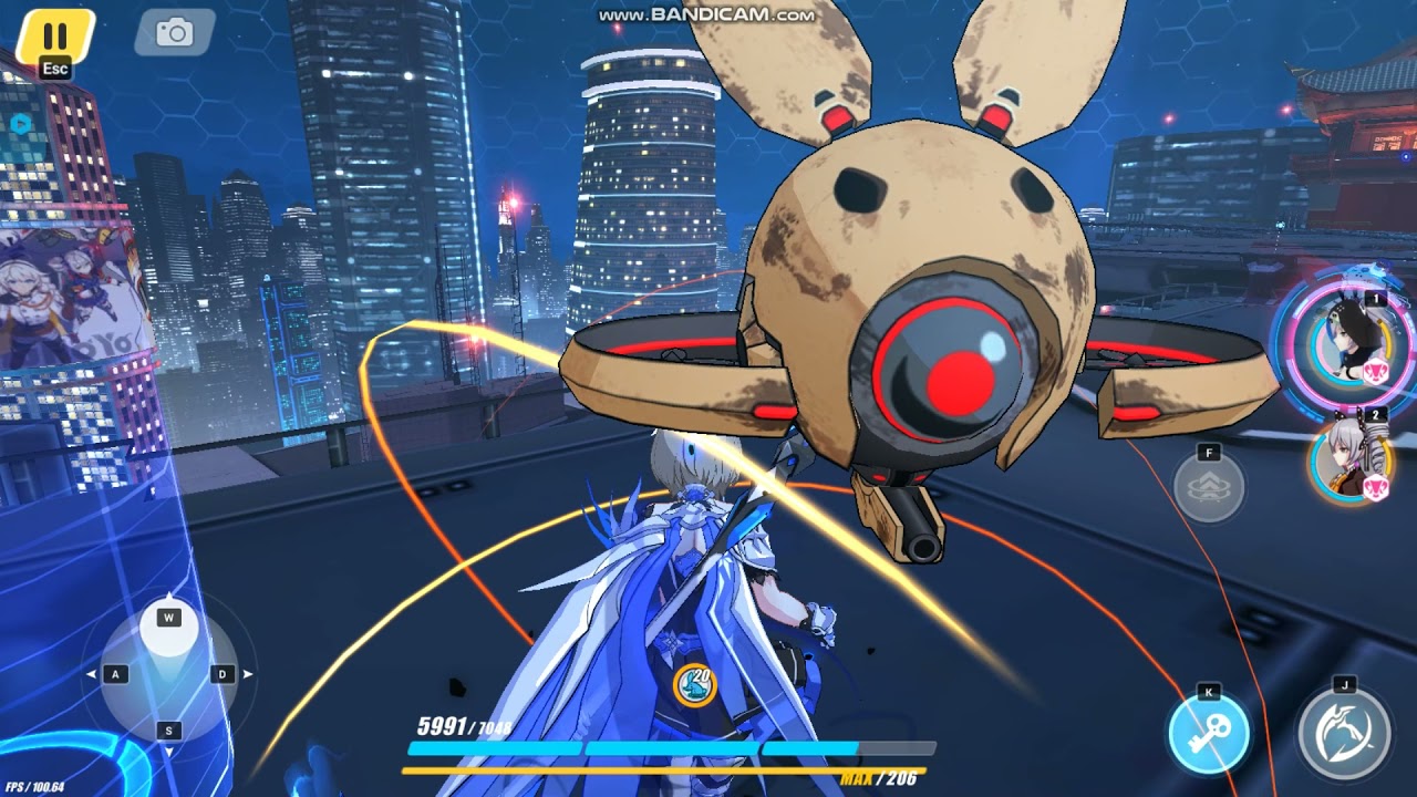 How to get behind the bus in the new Arc City Map Honkai Impact 3 - YouTube