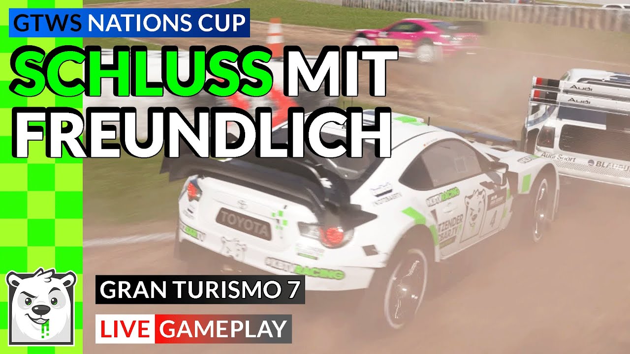 GTWS Nations Cup | Toyota GR86 Rallycross 3/3 | Gran Turismo 7 PS5 ...
