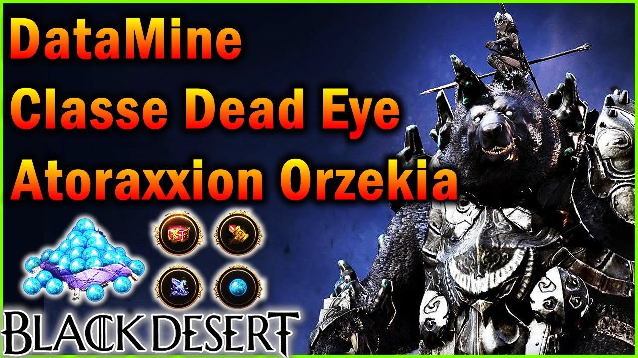 Nova Dungeon no Black Desert? Nova Classe Dead Eye! Expectativas para o ...
