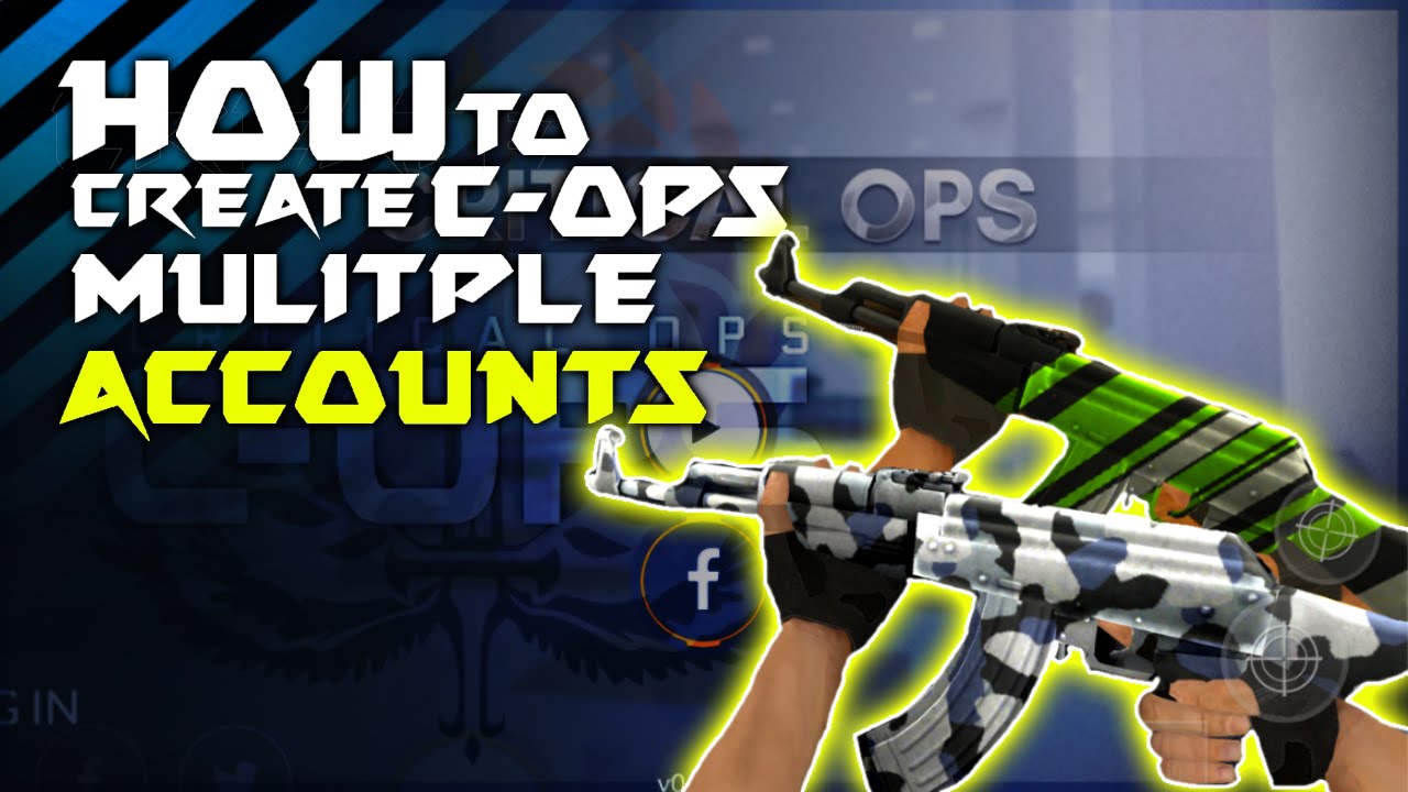 How to make Multiple C-Ops Accounts on iOS - YouTube