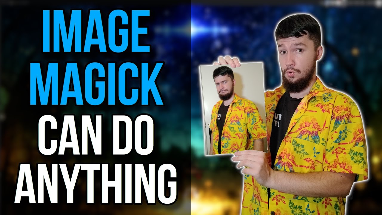 Import: ImageMagick Can Even Take Screenshots - YouTube