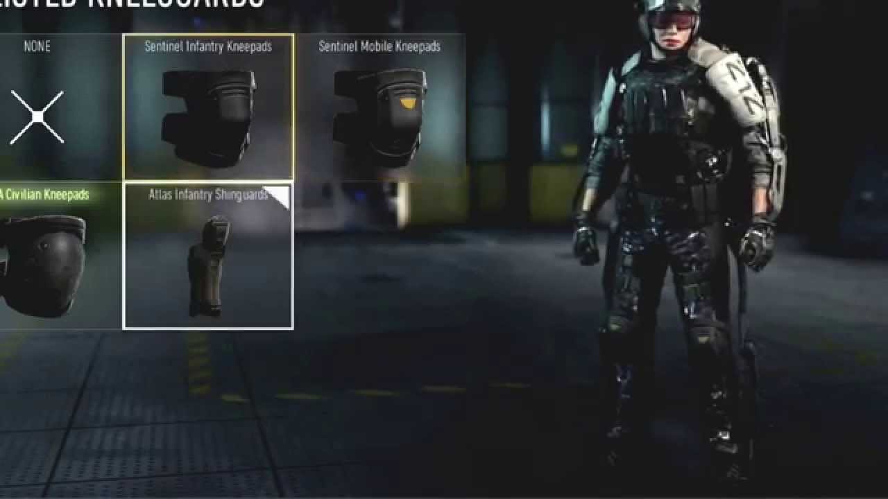Call of Duty Advanced Warfare Loadouts and Character Customization ...