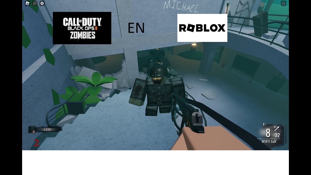intento PASAR COD Black Ops ZOMBIES EN ROBLOX - YouTube