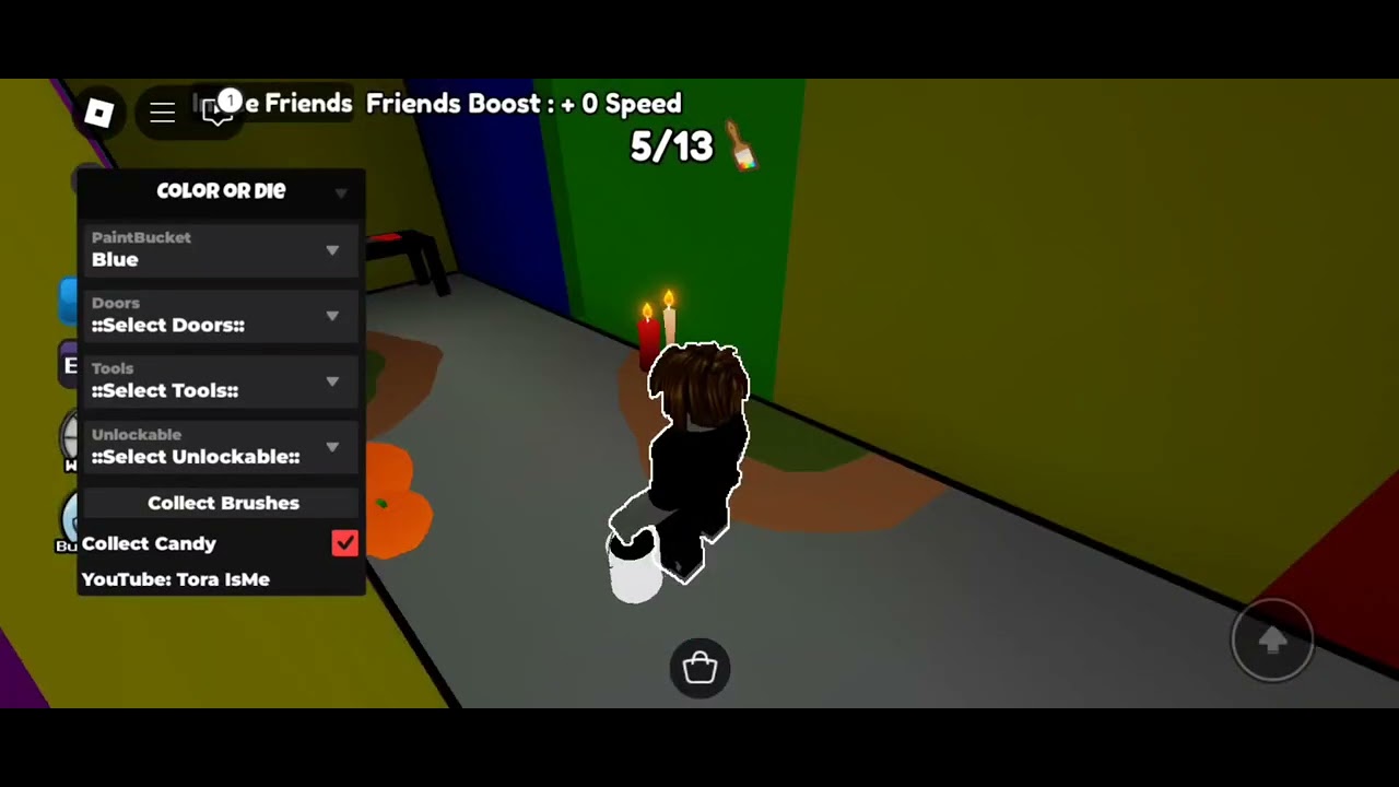 *HALLOWEEN* Roblox Color Or Die Script | COLLECT CANDY | COLLECT ...