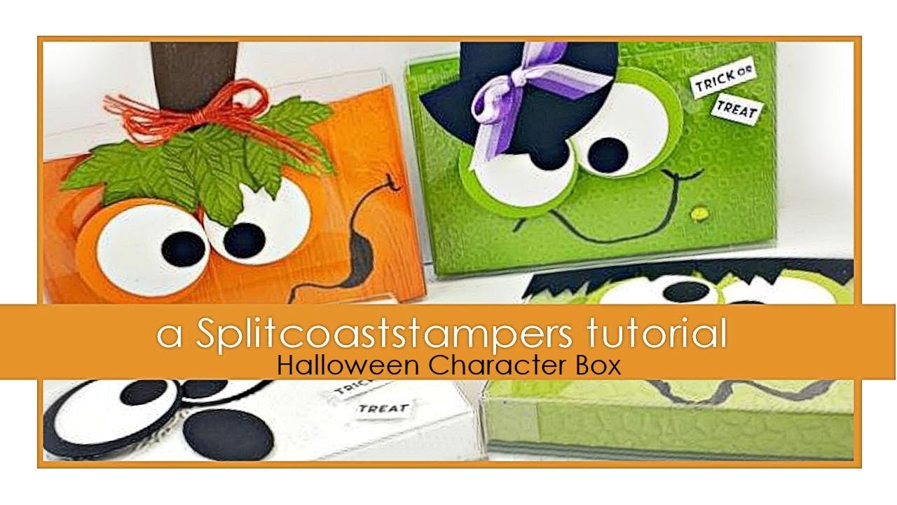 Halloween Character Box - YouTube