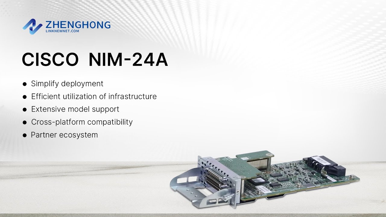 Cisco NIM-24A series Modules,NIM-24A(on sale) - YouTube