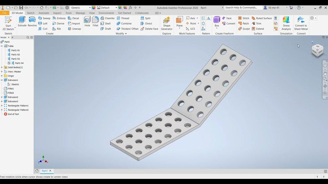 How to use iPart and iFeature in Autodesk Inventor - YouTube