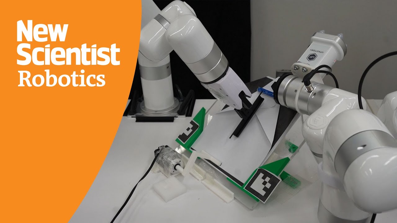 This robot makes better paper aeroplanes than humans - YouTube