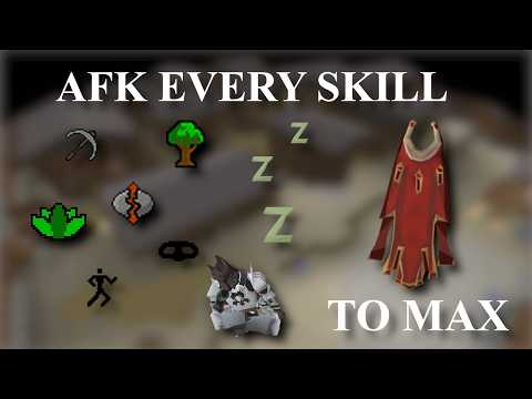 The BEST AFK Methods For EVERY SKILL!
