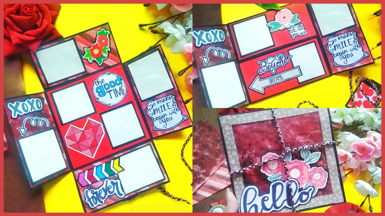 Gate Fold Card | Super Easy Handmade card - YouTube
