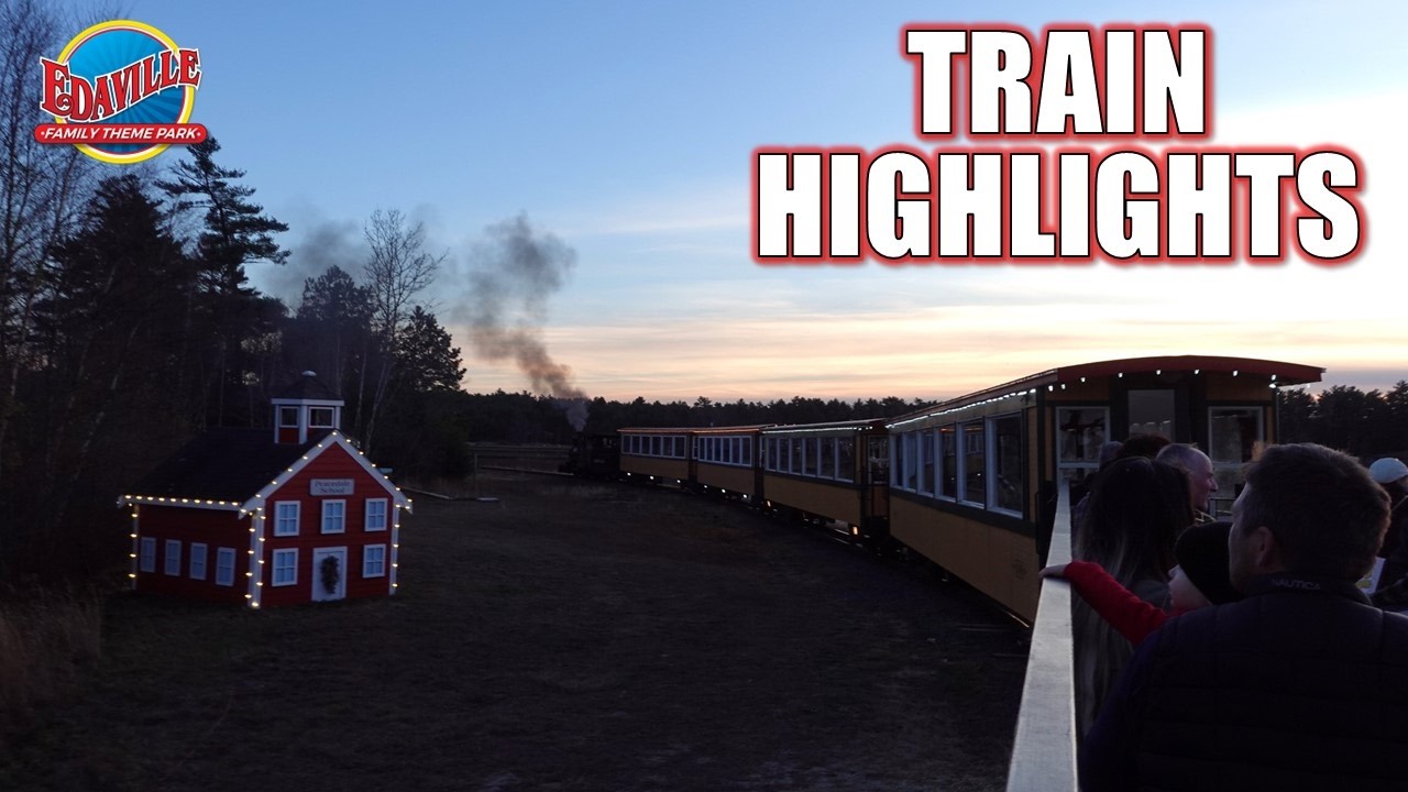 Train POV Highlights (Day), Edaville Family Theme Park | Non-Copyright ...