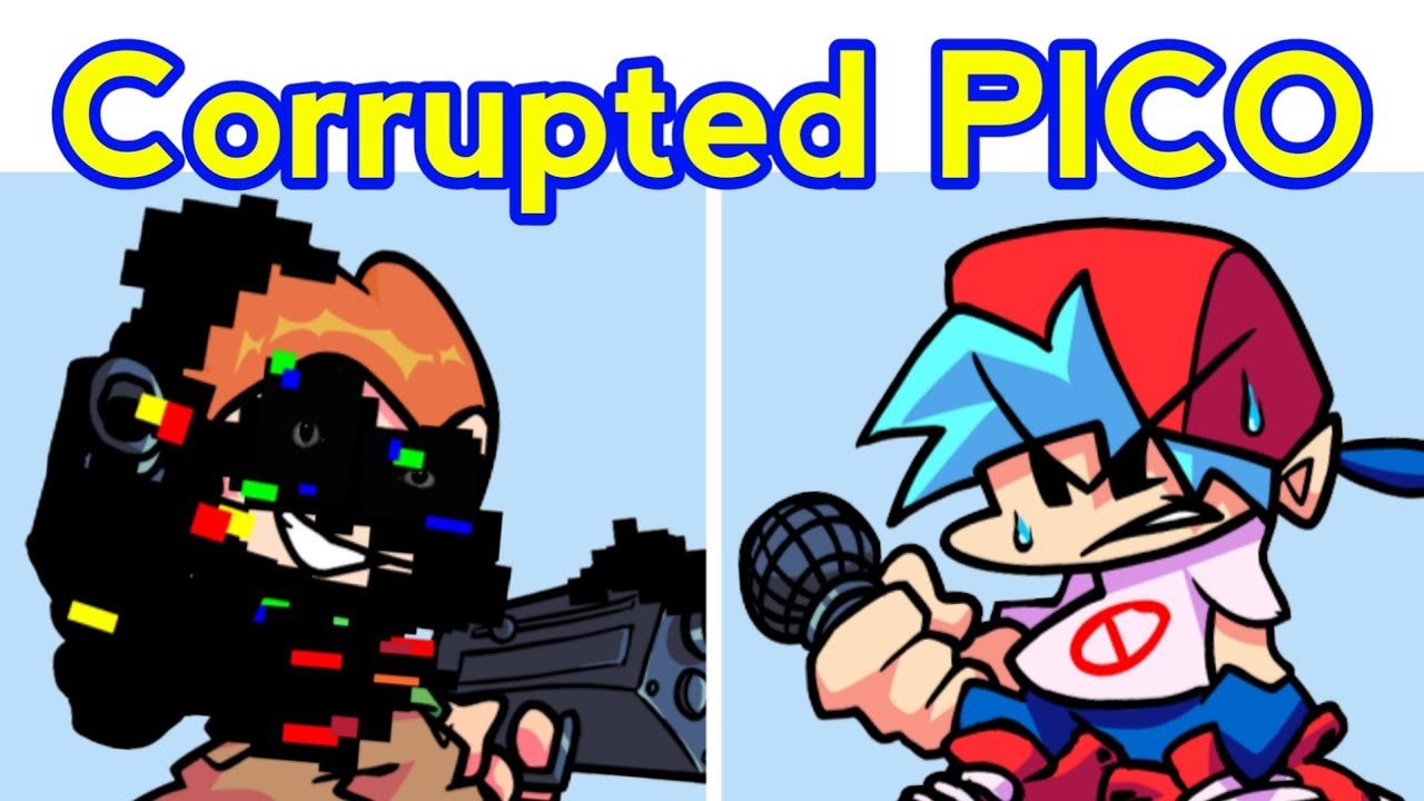 Friday_Night_Funkin vs Corrupted Pico [this mod is corrupted] - YouTube
