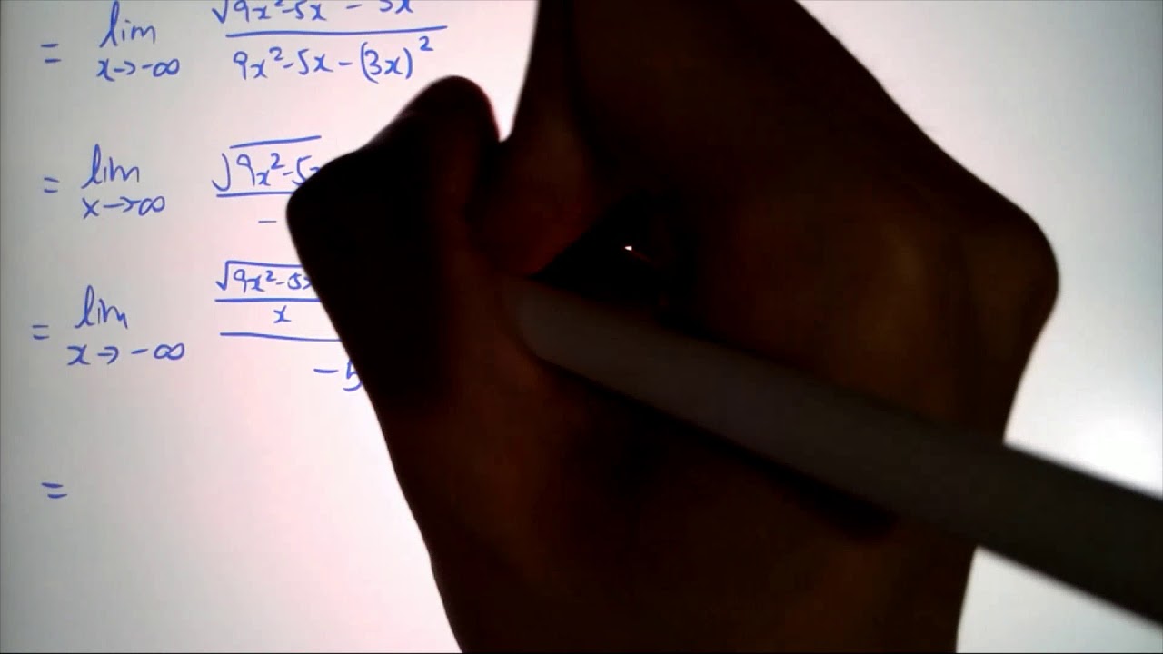 Limits At Infinity With Square Roots YouTube Limits At Infinity With Square Roots YouTube