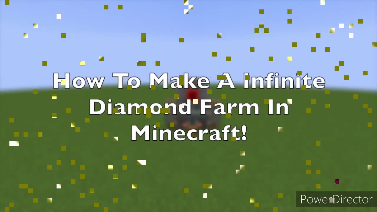 MINECRAFT UNLIMITED DIAMOND MACHINE - YouTube