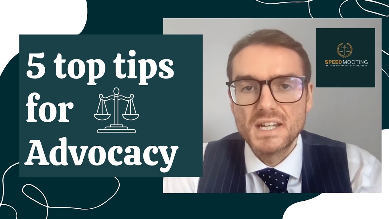 5 Essential Tips to Improve Your Advocacy Skills - YouTube