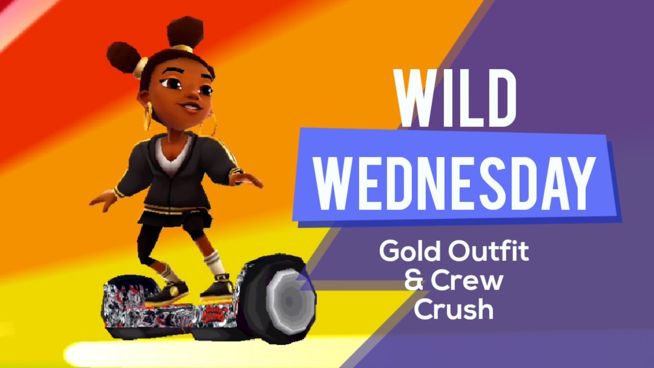 Subway Surfers Unlocking Ella's Gold Outfit and Crew Crush Board on a ...