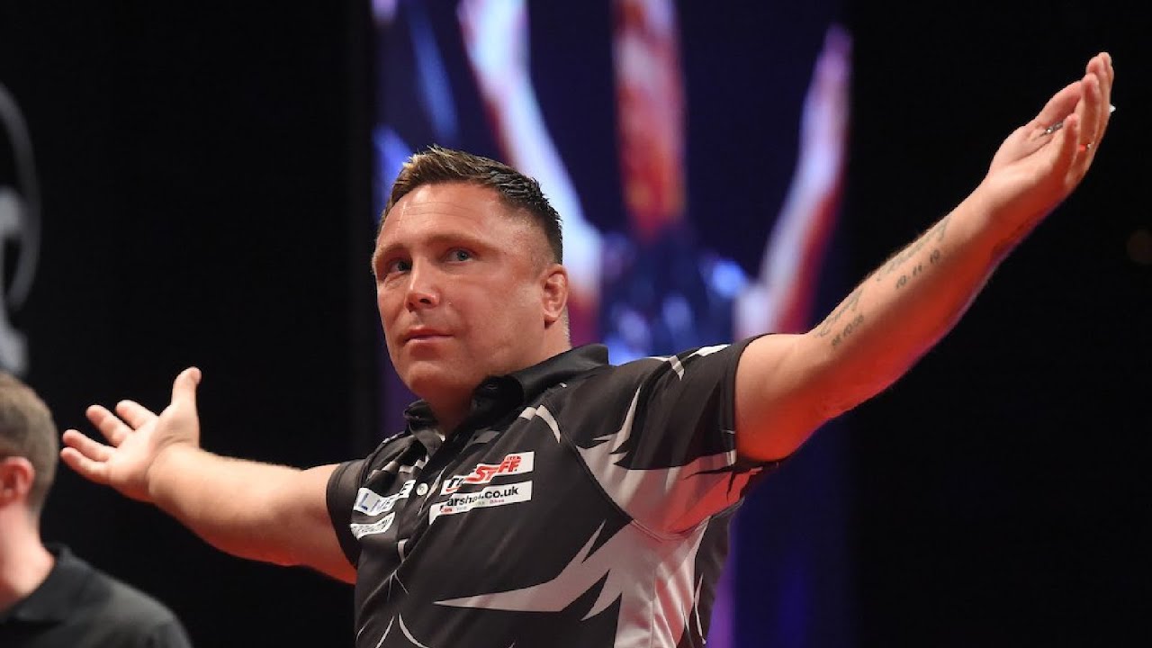 Gordon Mathers vs Gerwyn Price | Semi-final | Queensland Darts Masters ...