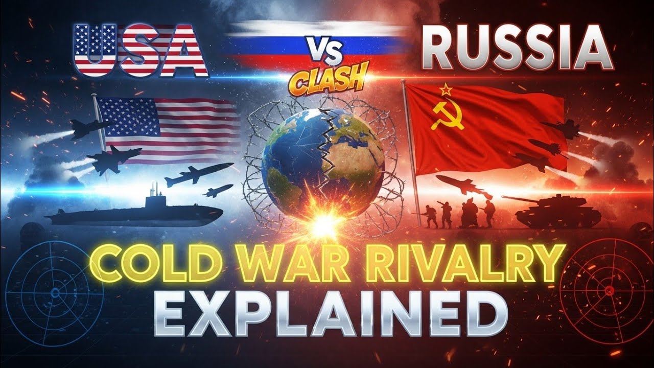 USA vs Russia: The Cold War Rivalry Explained in 10 Minutes! - YouTube